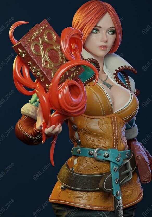 Фигурка коллекционная, The Witcher, Трисс Меригольд (Triss Merigold), высота фигурки 210 мм.