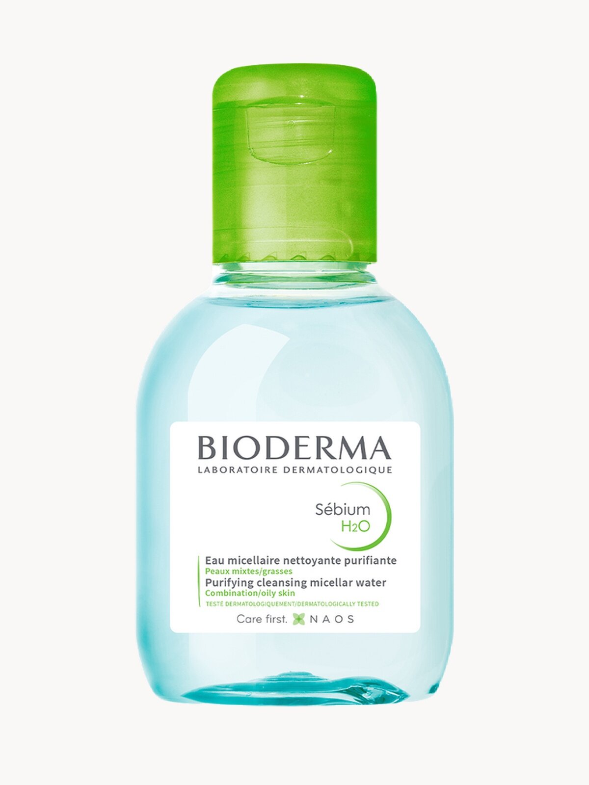 BIODERMA Sebium H2O Мицеллярная вода очищающая для жирной и проблемной кожи лица, 100 мл