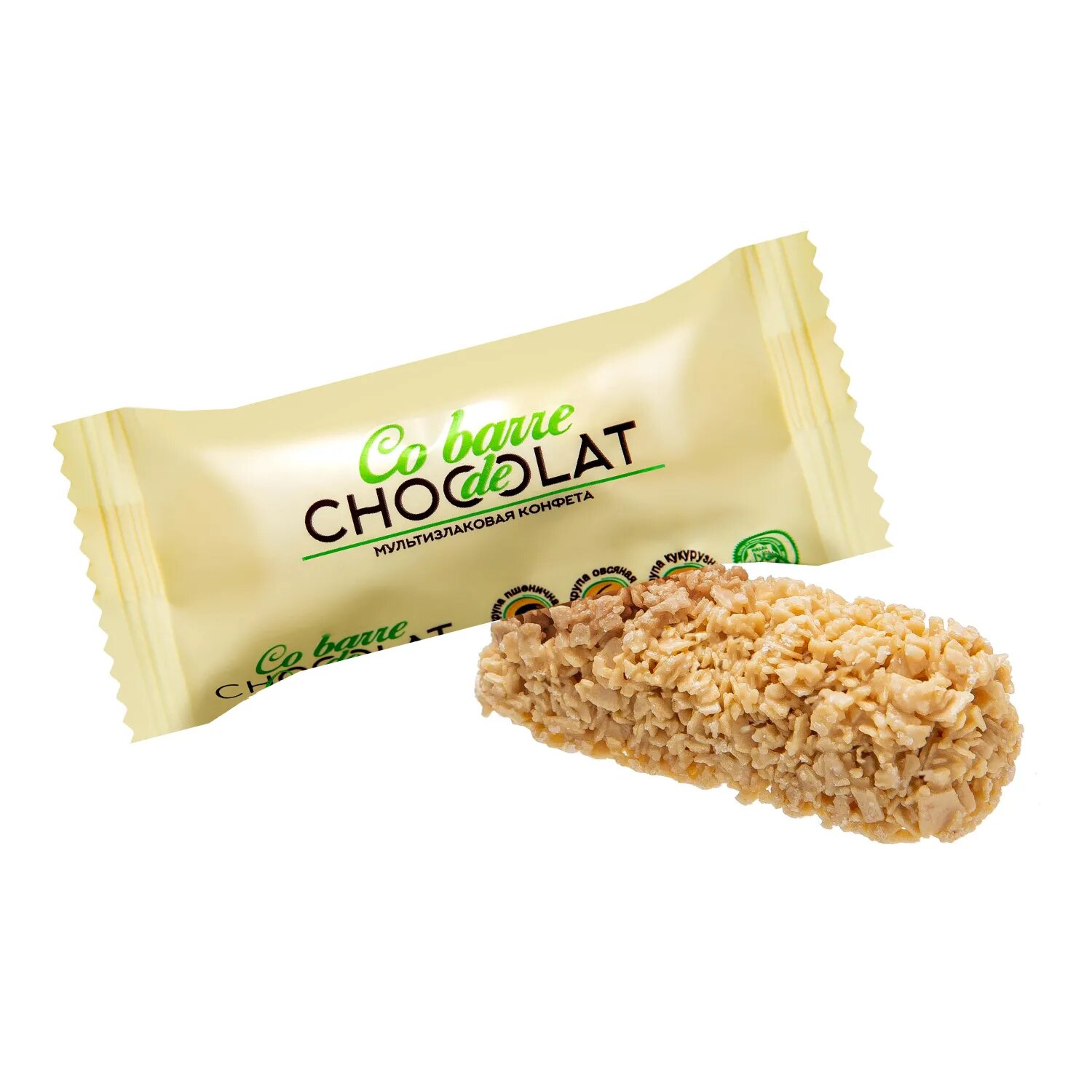 Конфеты Co barre de Chocolat мультиз. с белой кондитерской глаз, 1кг