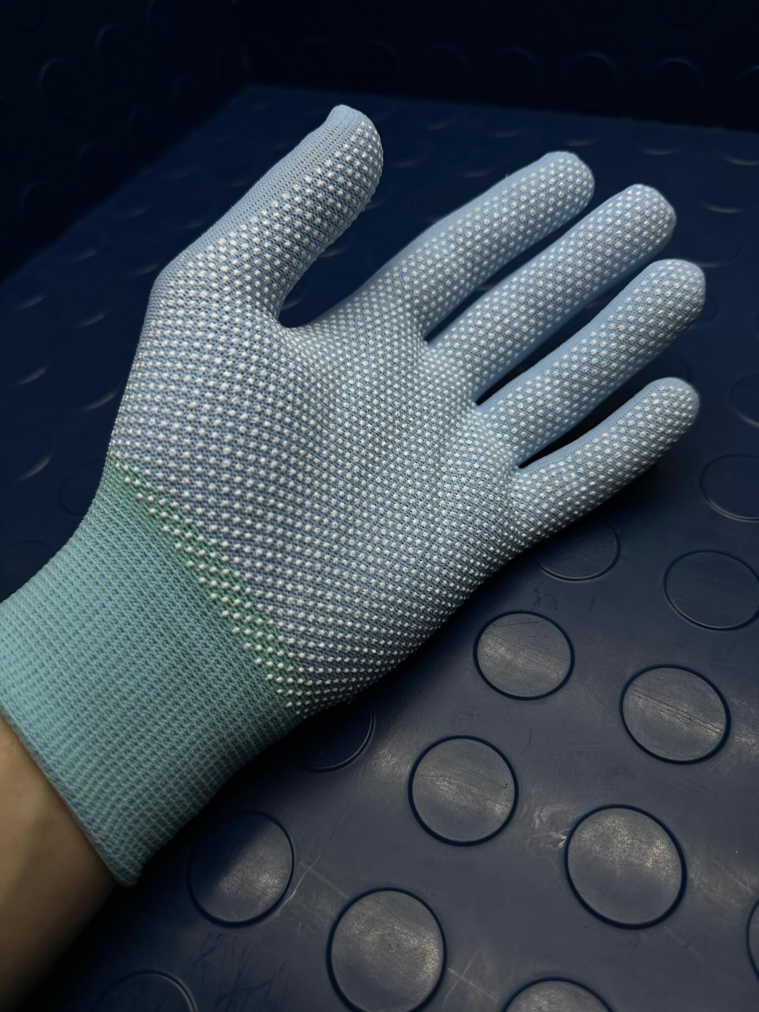 Чёткие перчатки 2 пары, M, сиреневые