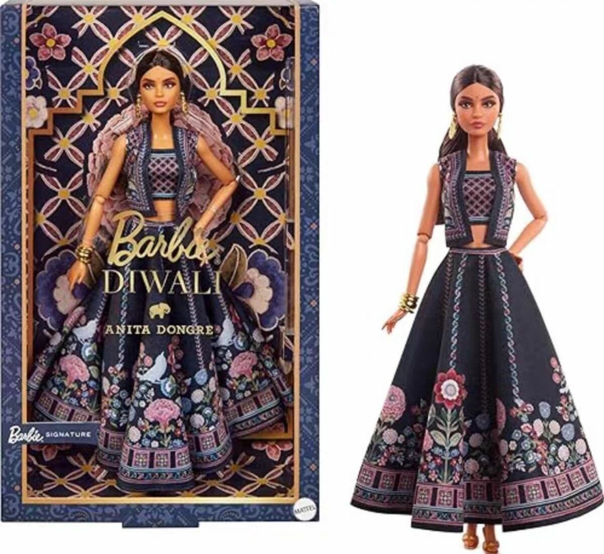 Barbie DIWALI 2024 Индийский мировой стиль Дивали Коллекционное издание кукла Барби