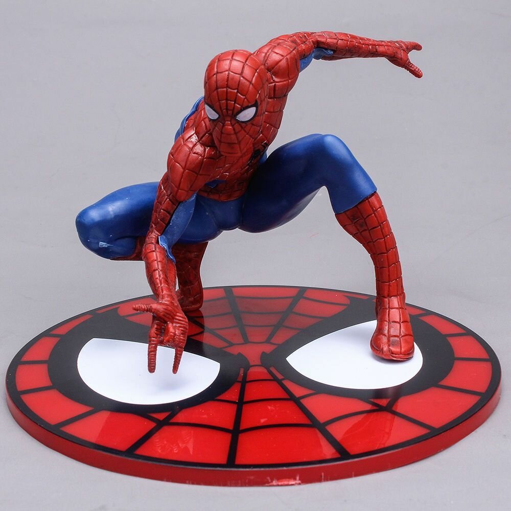 Marvel Аниме-мультяшный Человек-паук, кукла, детский игрушечный персонаж