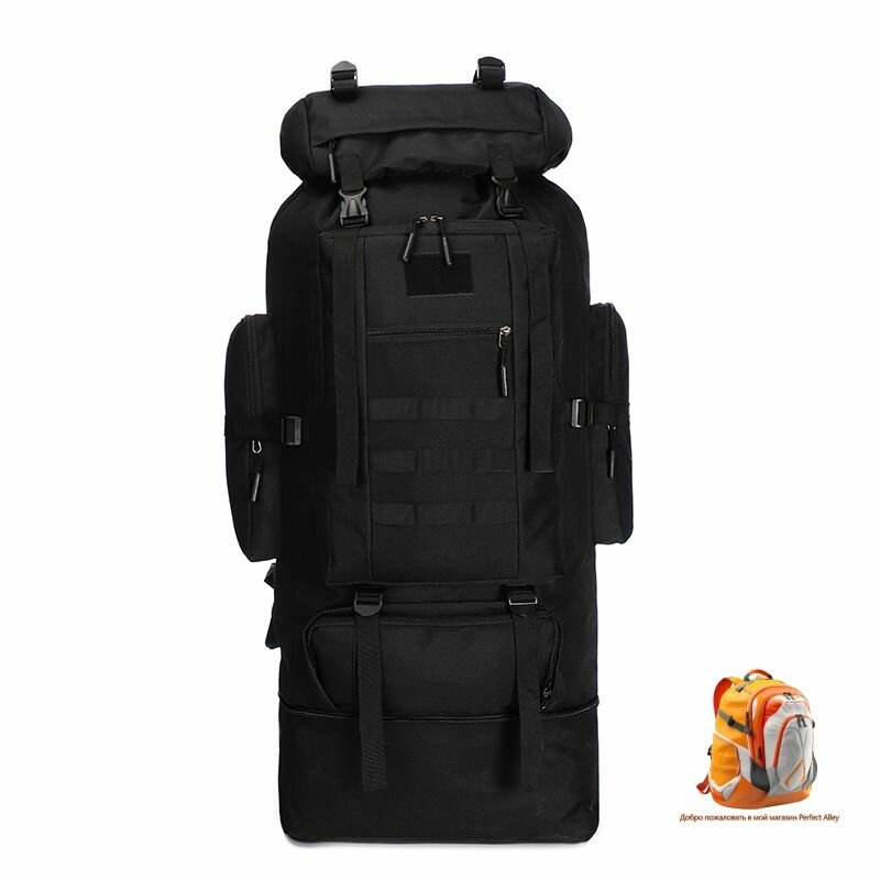 Сумка, рюкзак для рыбалки, охоты, 100 л большой емкости, спорт на открытом воздухе, альпинизм, водонепроницаемый, камуфляж