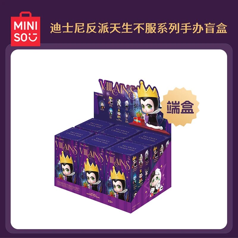 MINISO Disney Villains Фигурки-сюрприз 6 blind boxes