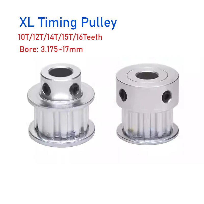 Алюминиевый шкив ГРМ XL для 3D-принтера 10-16 зубьев 10 Teeth BF Type, 4 мм