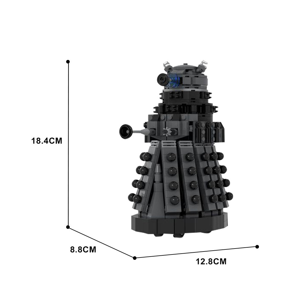 MOC-22071 Строительный блок «Доктор Кто Далек», игрушечный доктор, который совместим с трансграничным хитом Lego