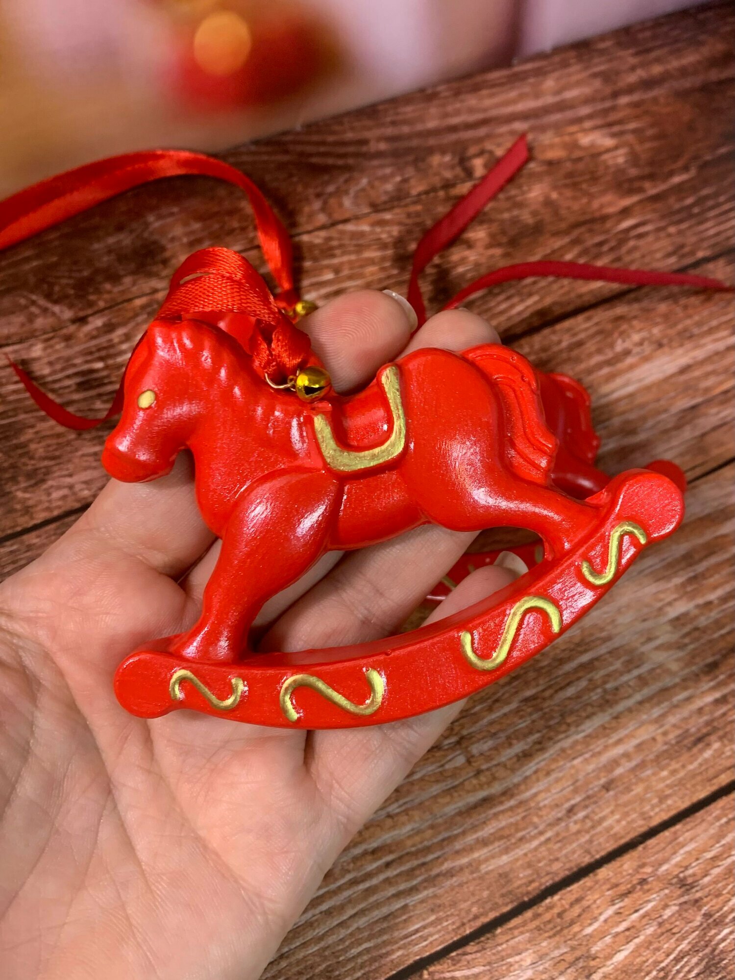 Символ года из гипса, набор 3 шт.