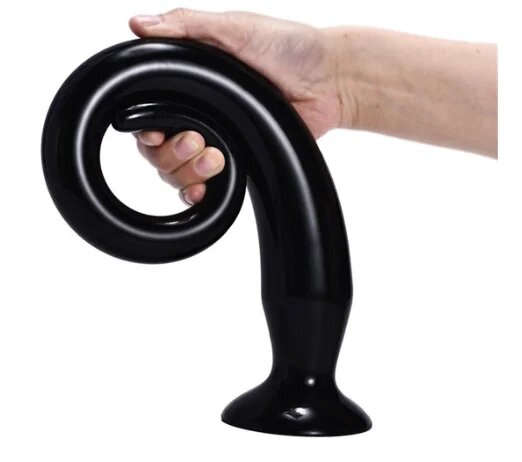 50 см, супер Длинная женская силиконовая Анальная пробка, Эротическая взрослая Женская Black, L-50CM