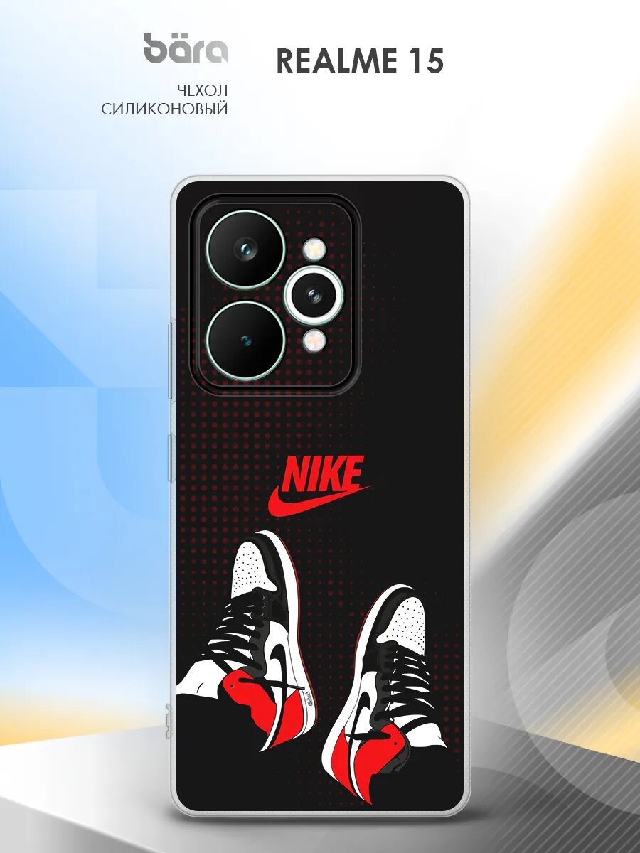 Чехол на Realme 15/ Реалми 15 накладка, противоударный, с рисунком