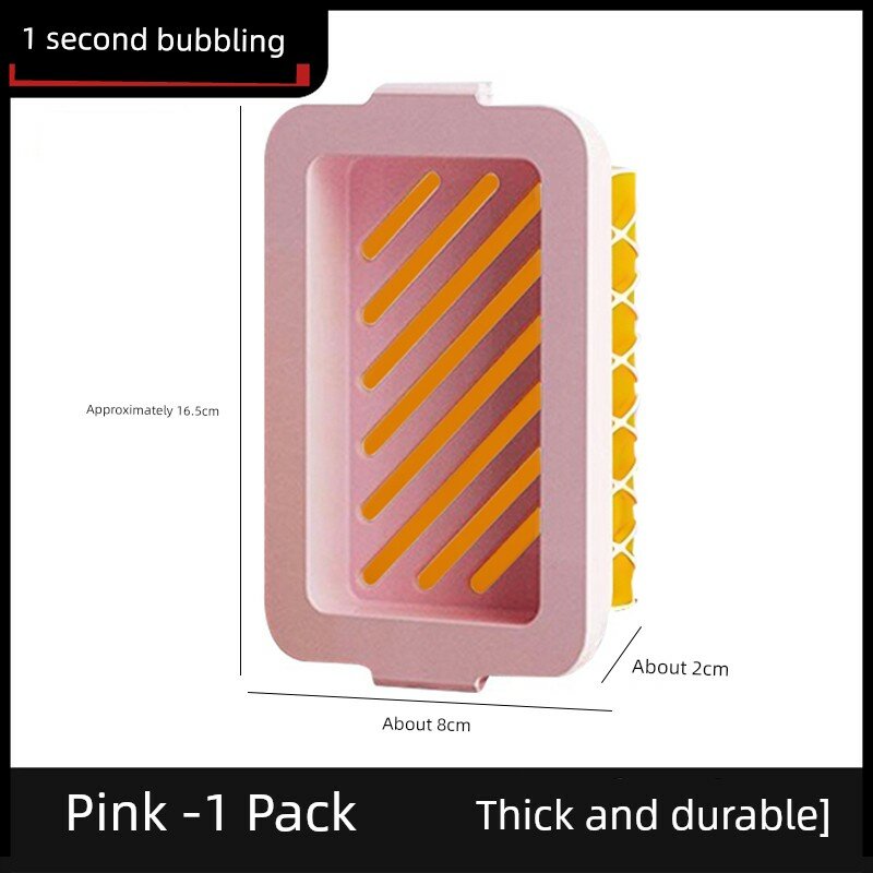 Высокоэластичная сетчатая мыльница-пеногенератор, многофункциональная, для стирки без рук, бытовая, нескользящая, с