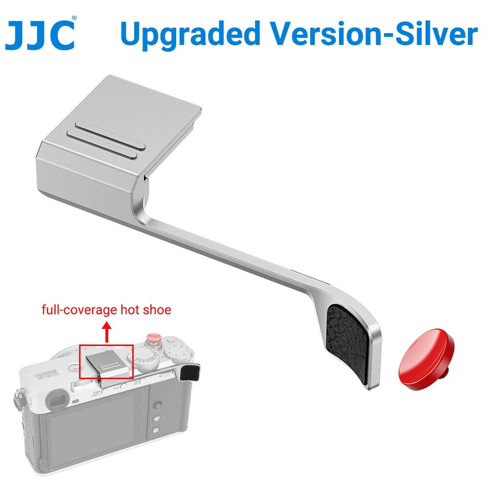 JJC Ручка для Fuji X-E5, Silver, Upgraded Version