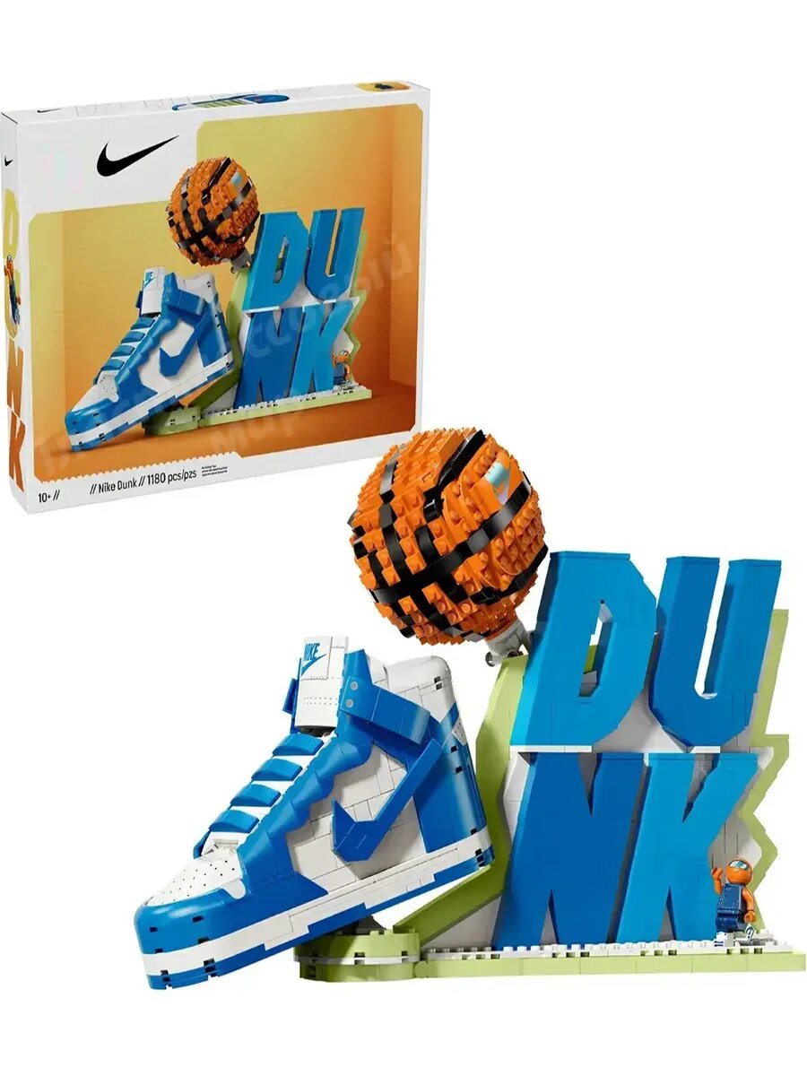 Конструктор 3D-модель, Hайк Данки Nike Dunk