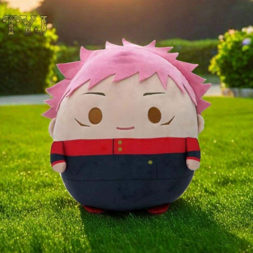 Аниме Мягкие Игрушки Магическая битва Юдзи Итадори / Jujutsu Kaisen Itadori Yuji , Плюшевая Куклаигрушка 22СM