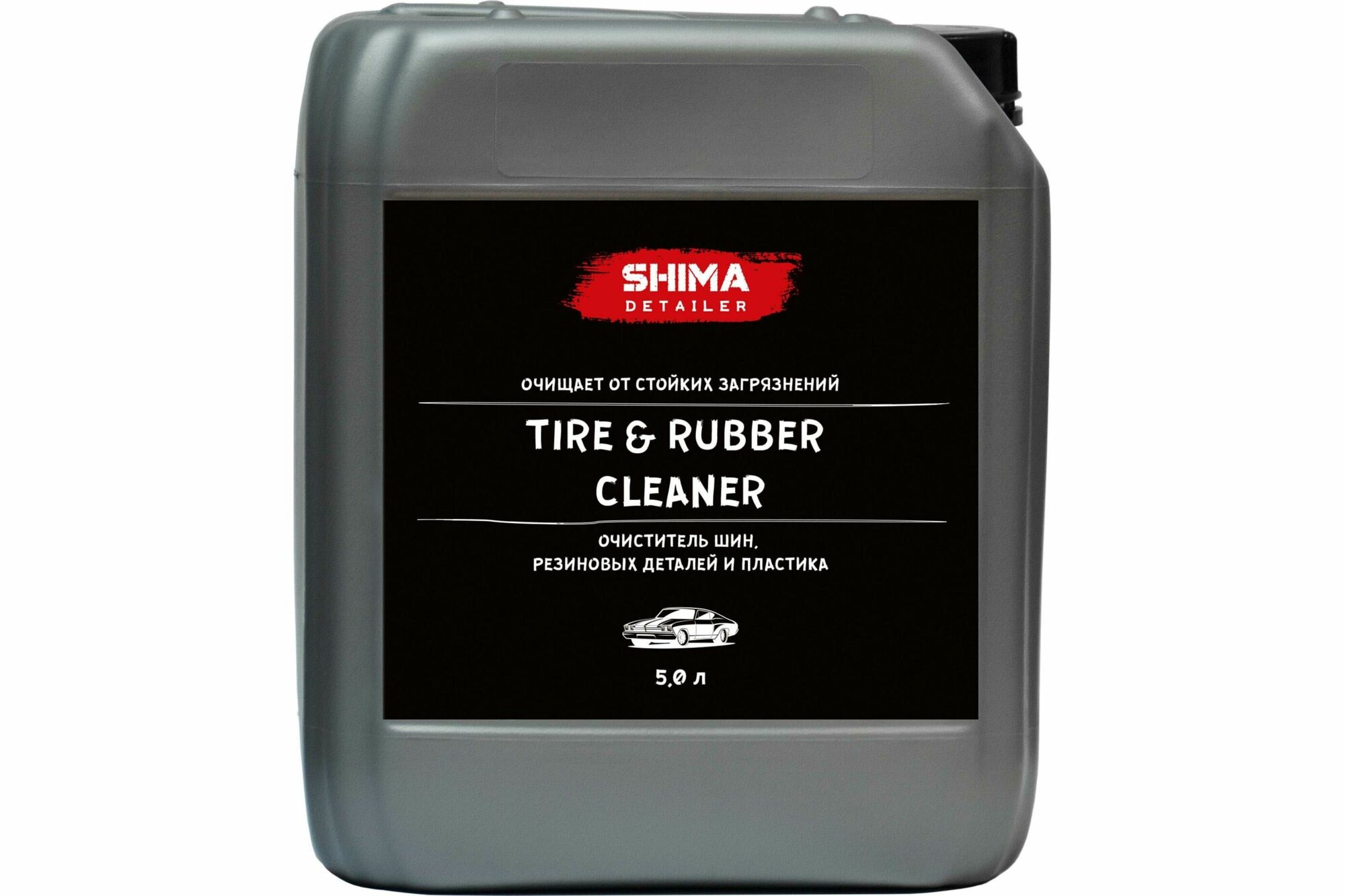 Очиститель шин резиновых деталей и пластика Shima Detailer Tire and Rubber Cleaner 5л