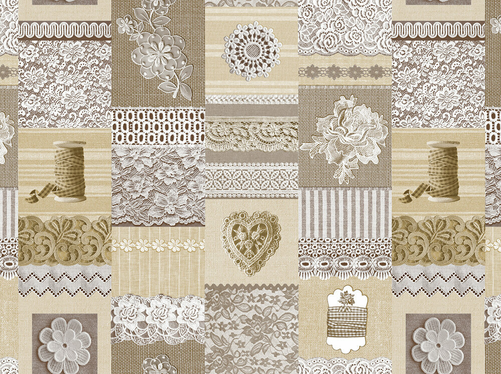 Клеенка Колорит "Major", ПВХ, основа нетканая, 135 см, рулон, 20 м