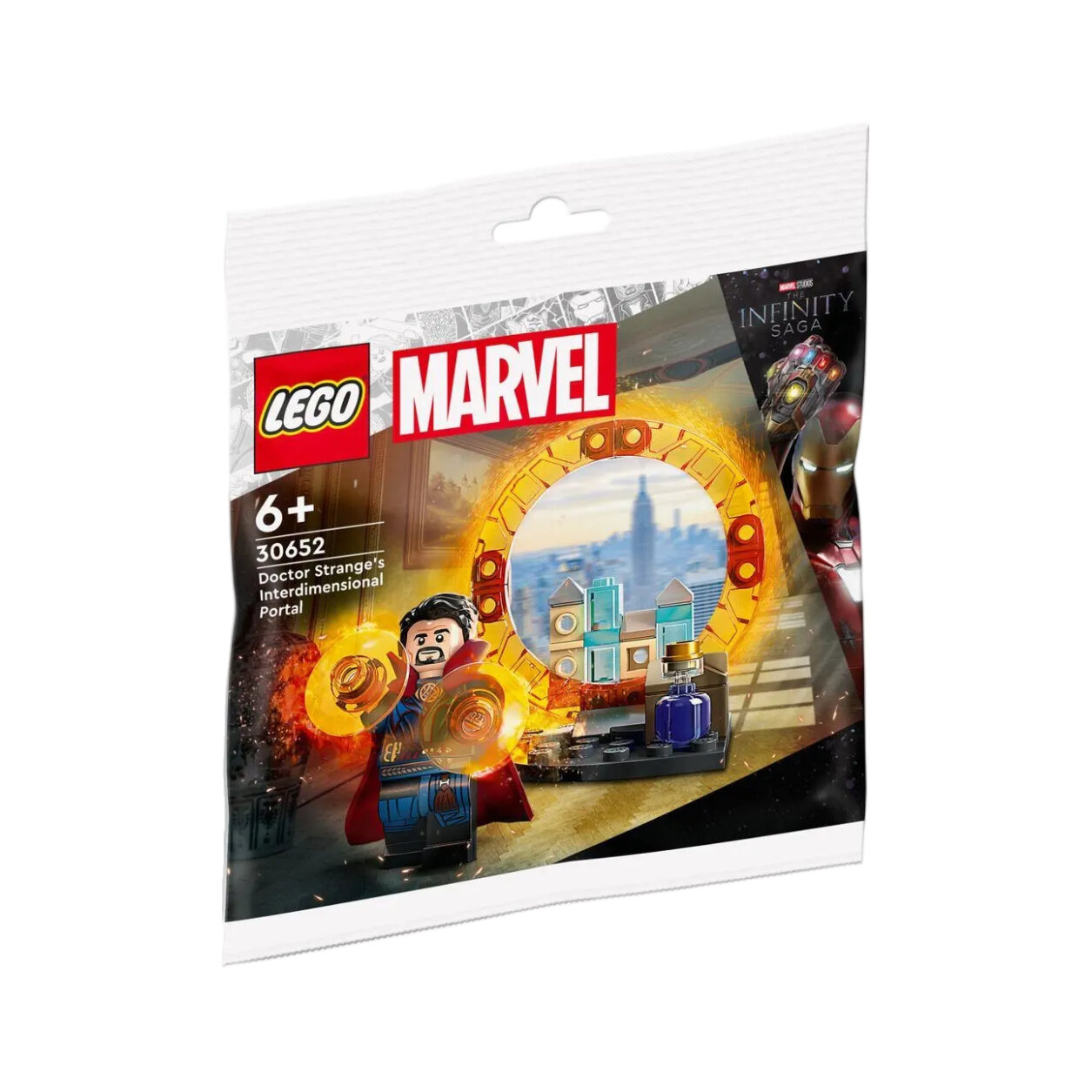 LEGO Super Hero Collection Marvel Doctor Strange Размеры Врата Пазл Сумка Конструкторы 44 шт. LEGO 30652
