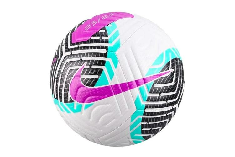 Футбольный мяч Nike, multicolor, размер 5, для игры на траве, высококачественный, прочный