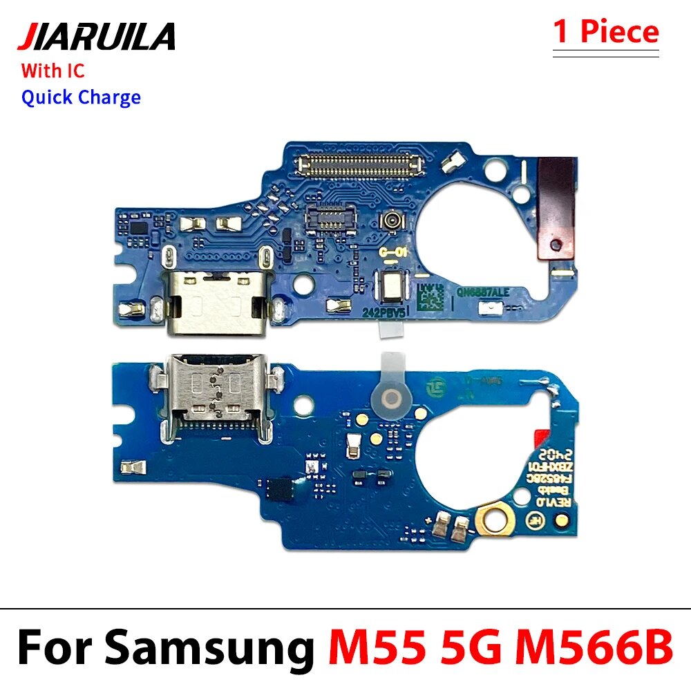 Разъем для Samsung M55 5G M556B, док-станция