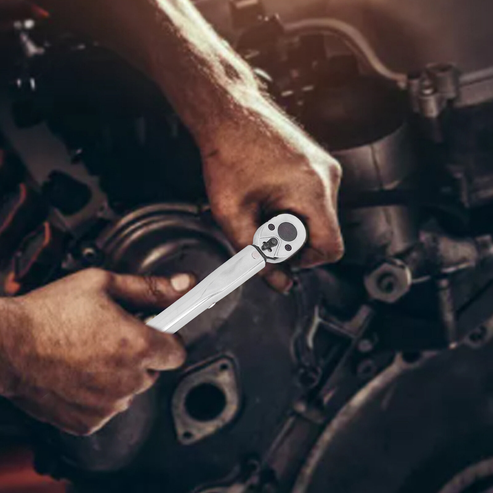 Торсионный ключ для ремонта автомобильного велосипеда, ручные инструменты для обслуживания, 3/8 дюйма, 19 110 Нм, длина 36,5 см