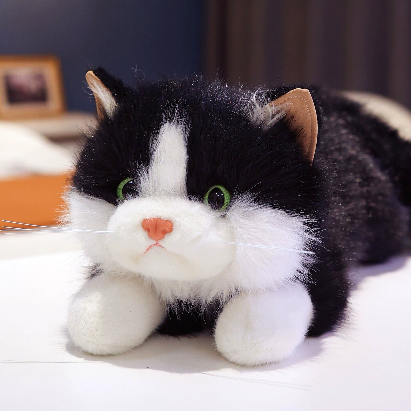 Игрушечная кукла-кошка рэгдолл, мягкая, для объятий, подарок на день рождения для девочек, милая кукла MDM Simulation