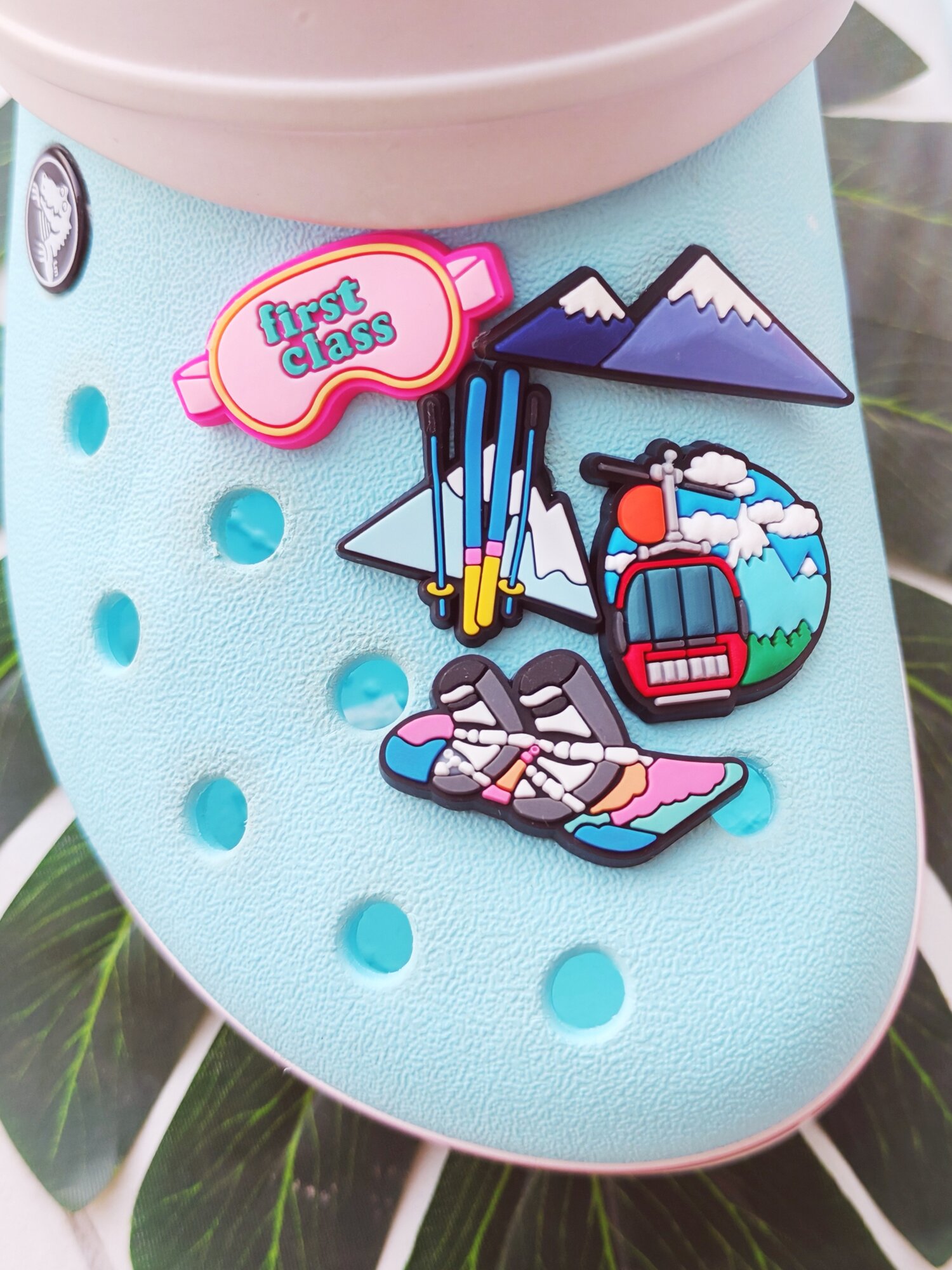 Джибитсы на crocs Лыжи горы спорт