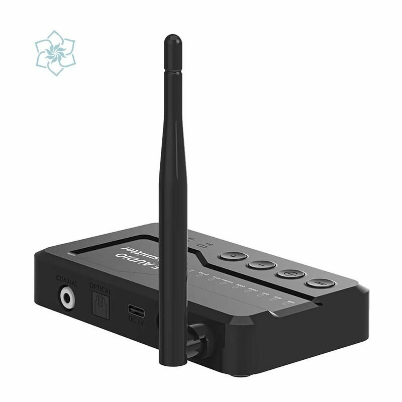(A V T U) Адаптер Аудиопередатчика LE Audio Bluetooth 5.3 Для Наушников ТВ