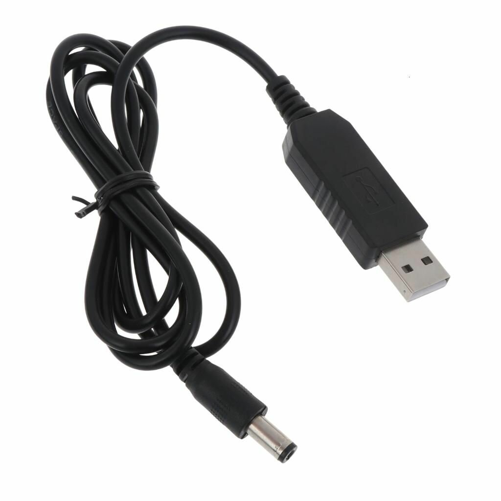 Кабель USB-DC 5.5x2.1 мм 5В/12В