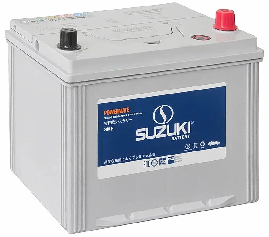 Аккумулятор SUZUKI ASIA 80D26L 70 А. ч 660А о. п. (260х175х225)