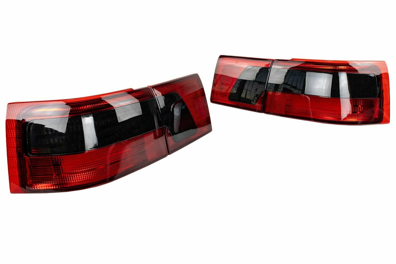 Полностью диодные красно-черные фонари Клюшки ML для ВАЗ 2110