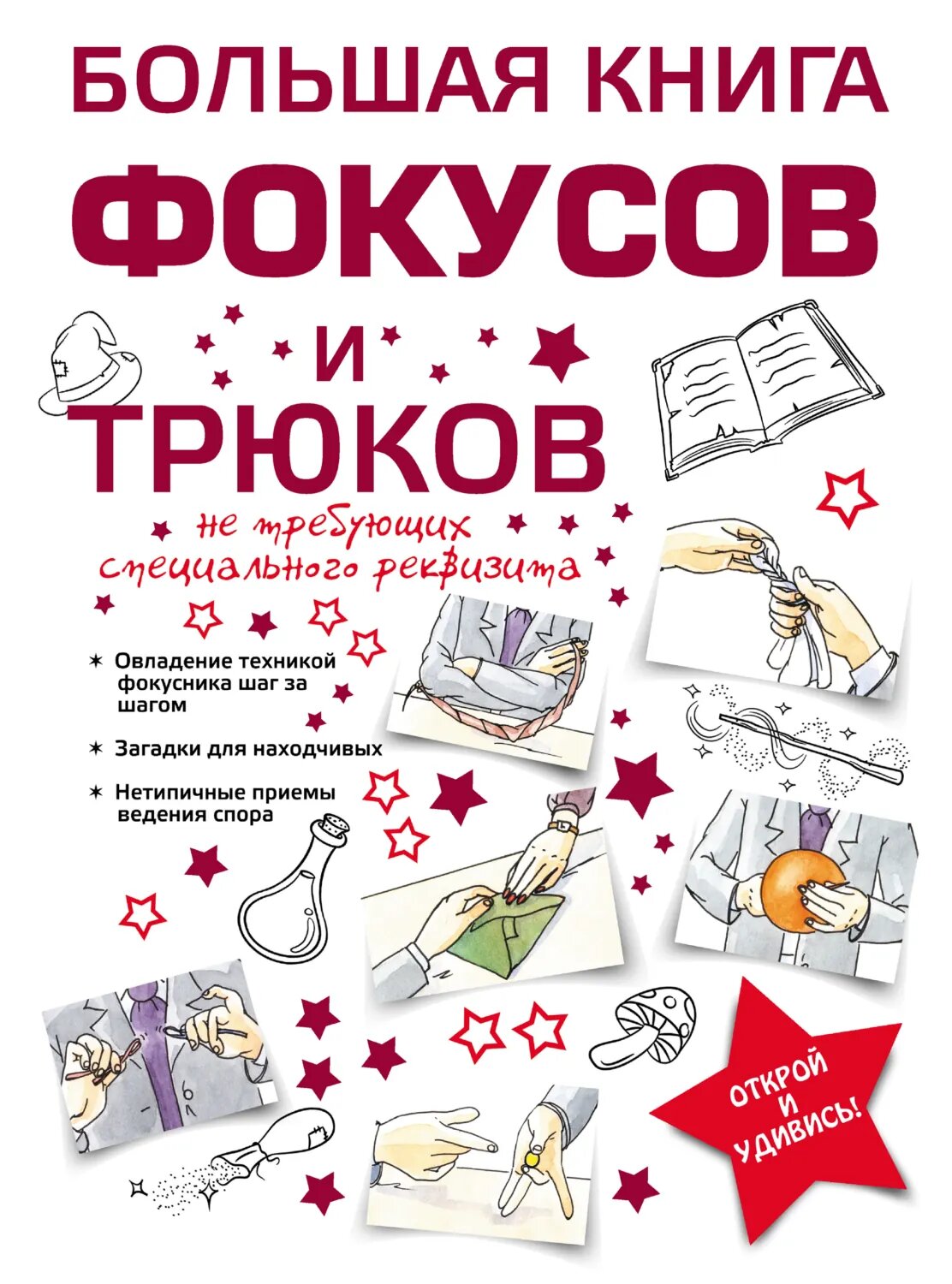 Большая книга фокусов и трюков [Цифровая книга]