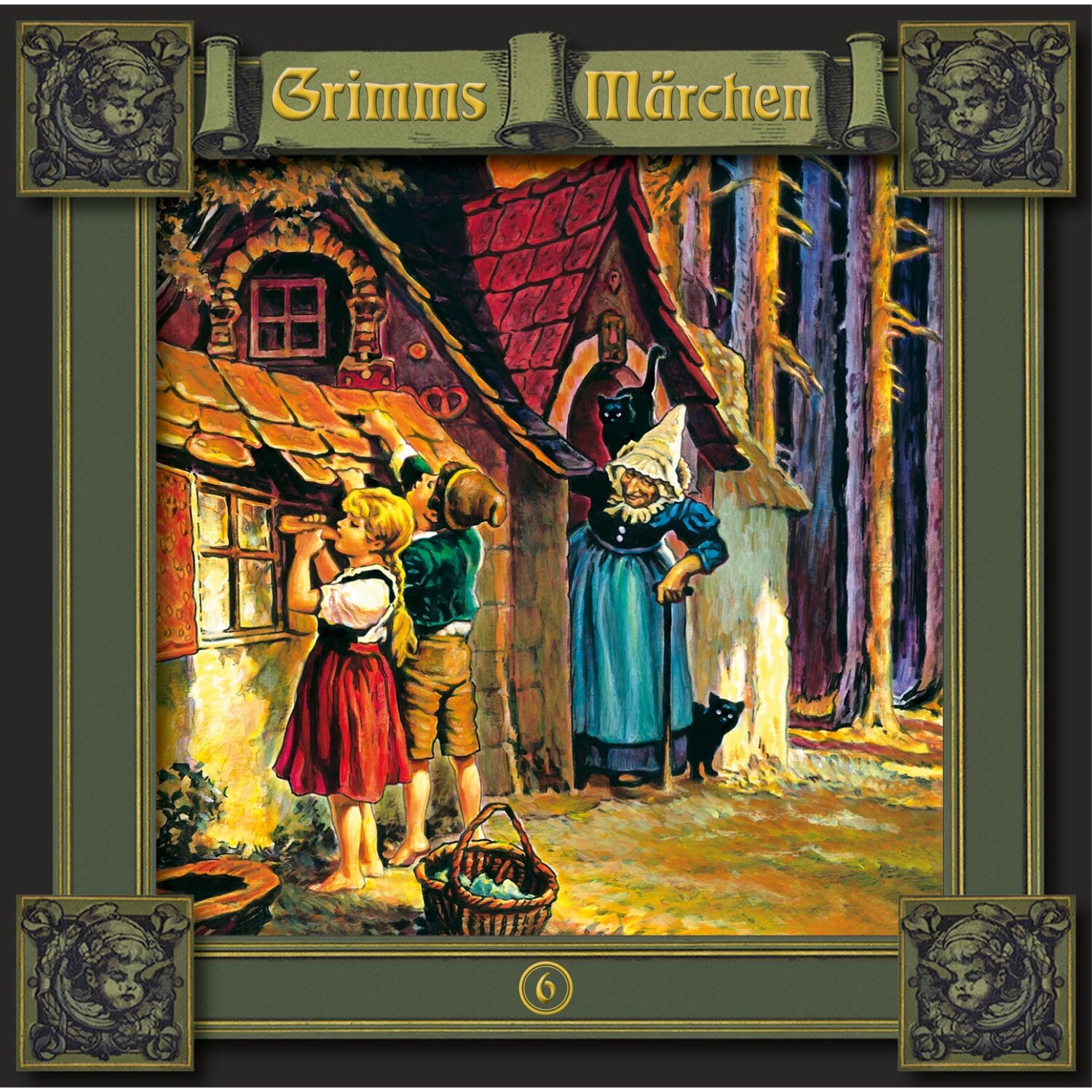 Grimms Märchen, Folge 6: Hänsel und Gretel / Die sieben Raben / Die Gänsehirtin am Brunnen [Аудиокнига]