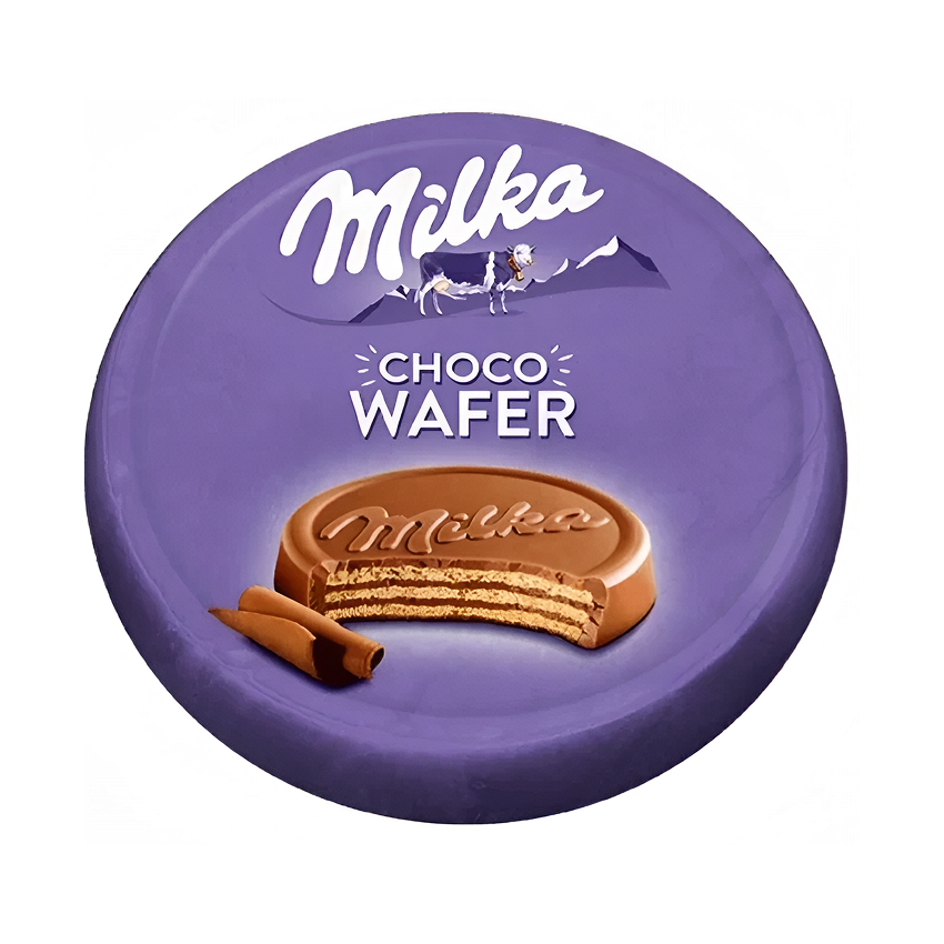 Milka choco wafer вафли милка в молочном шоколаде 30 гр.