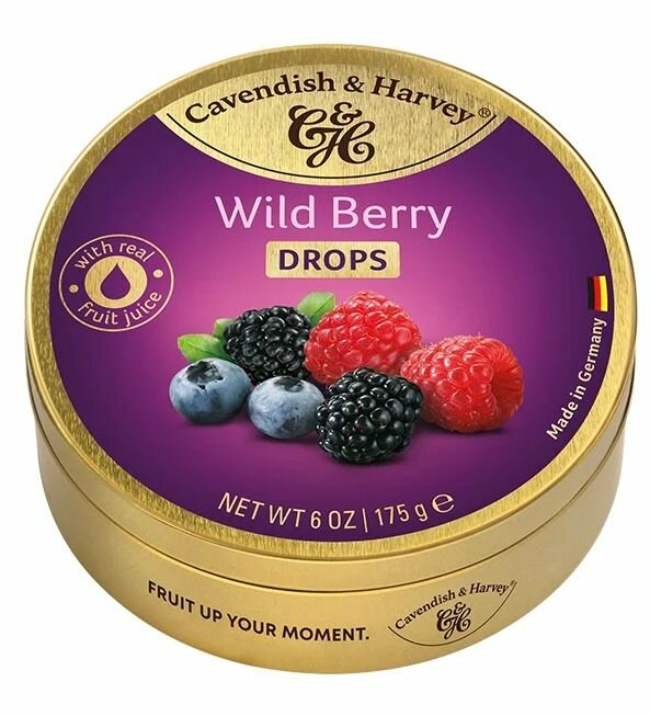 Леденцы Cavendish & Harvey лесные ягоды 175 г (из Финляндии)
