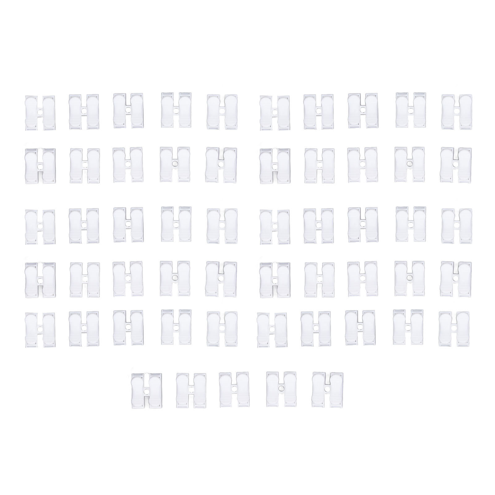 55 шт. быстроразъемных соединителей с 2-контактным зажимом и пружинным зажимом, огнестойкий соединитель для проводов 2A