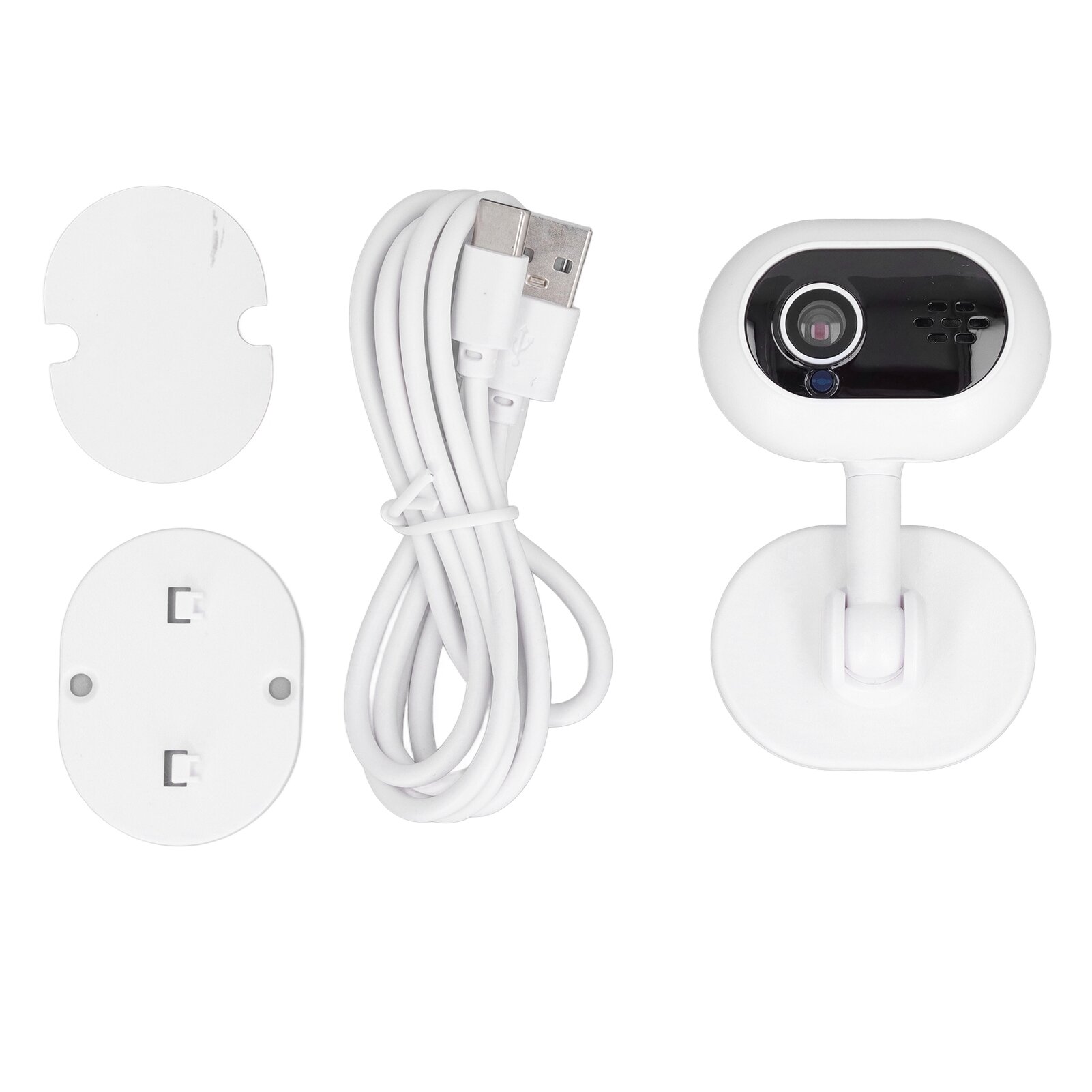 Умная камера видеонаблюдения WiFi с HD-видео 1080P, ночным видением, обнаружением движения, двусторонней аудиосвязью, мини-камера для помещений