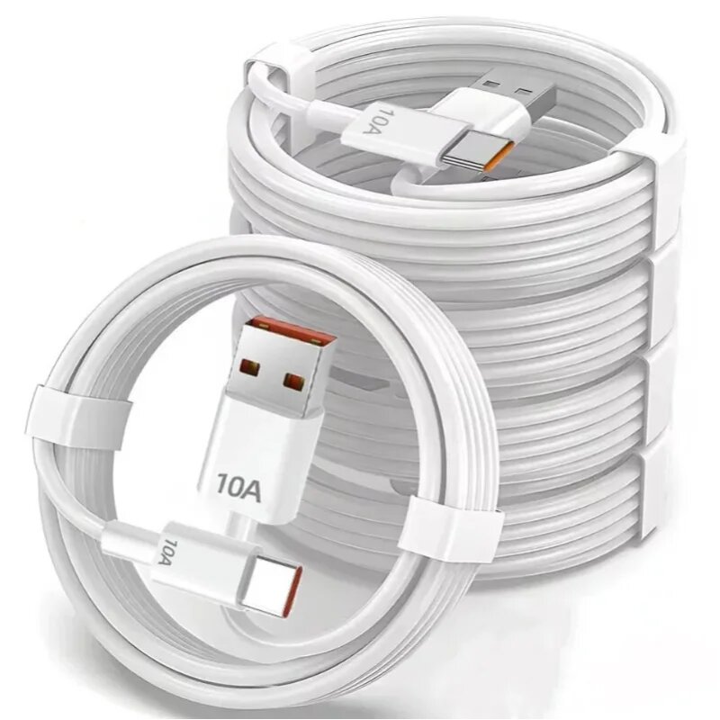 Зарядное устройство GaN, 240 Вт, 5 портов, 3 USB, 2 Type-C, быстрая зарядка, вилка США/ЕС со светодиодной подсветкой, настольный адаптер питания для Iphone, Huawei, Xiaomi