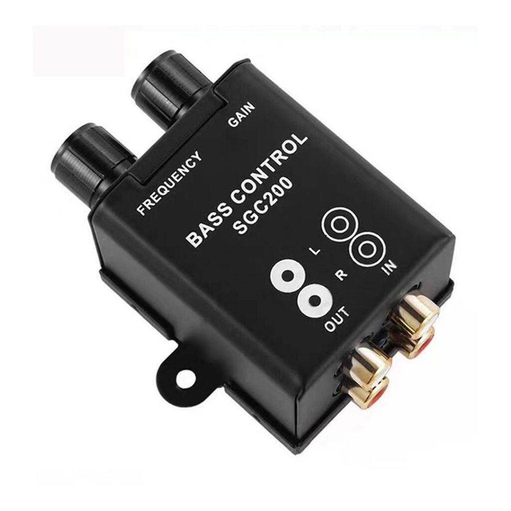 Регулируемый Усилитель Автомобильный Регулятор Усилитель Басов Сабвуфер Стерео Контроллер