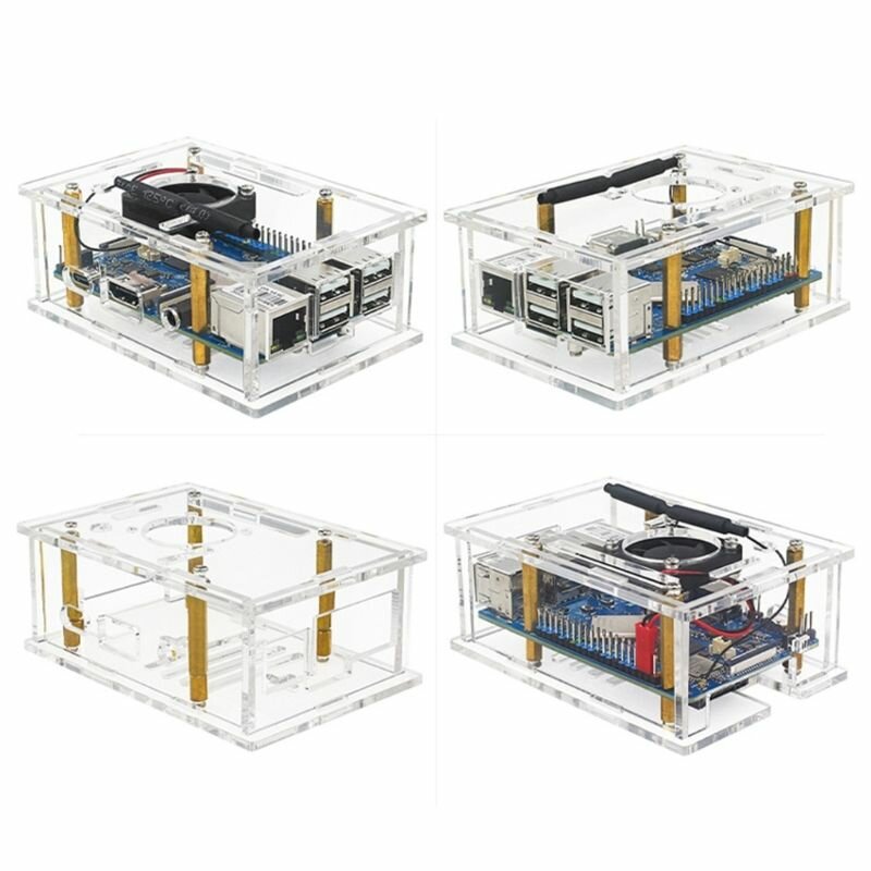 Подходит для прозрачной защитной коробки с акриловой оболочкой Orange pi 4A