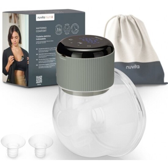 Молокоотсос электрический Nuvita NU-ALTL0081 Materno Comfort 1260W портативный