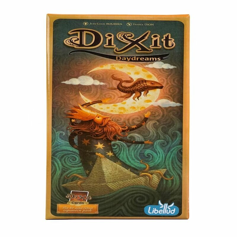 Расширенный пакет Dixit Daydream (Диксит) (original English version). Игра на английском.(желтый, темно-зеленый)