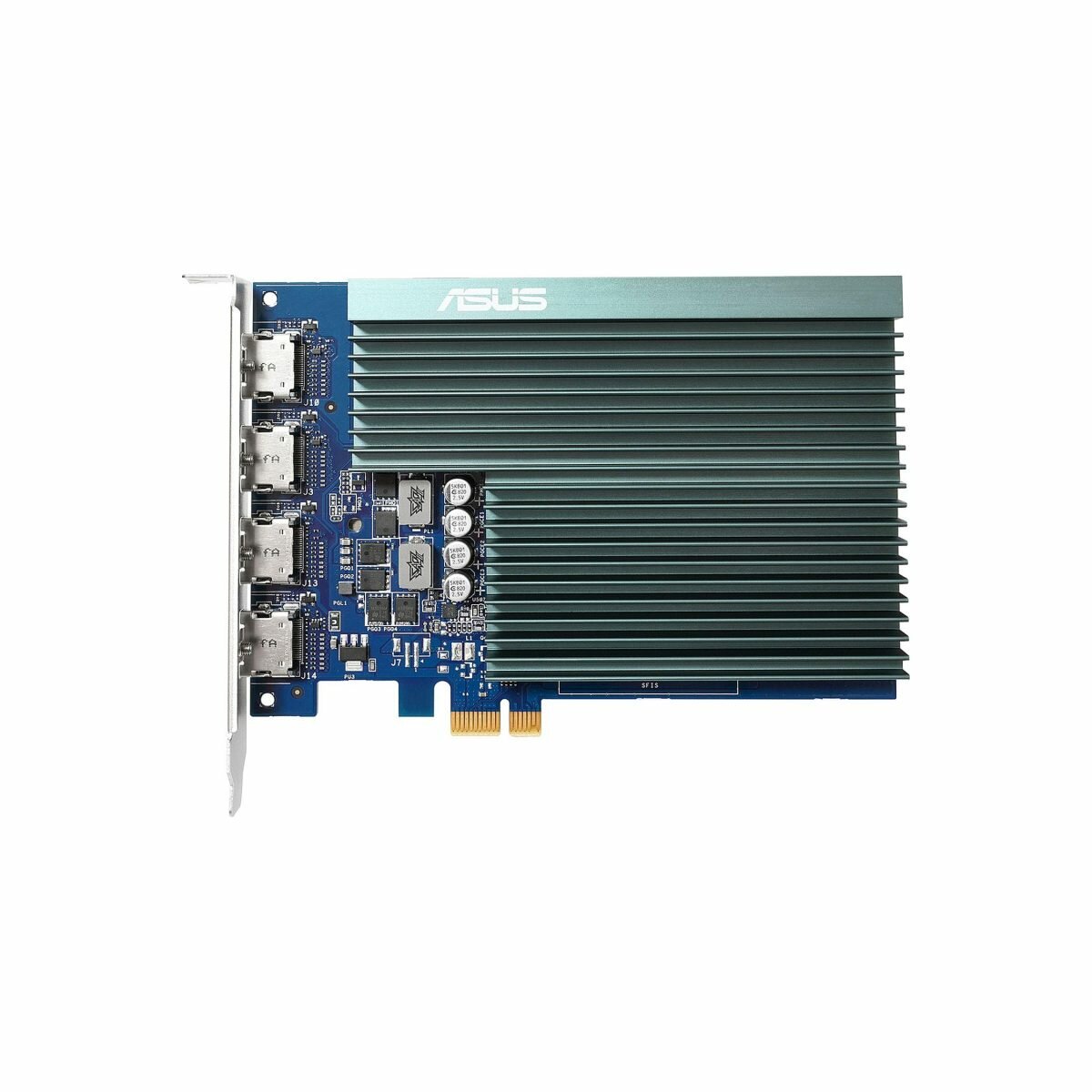Видеокарта Asus GT730-4H-SL-2GD5 2GB GDDR5 64bit 4xHDMI (90YV0H20-M0NA00) (2100403)