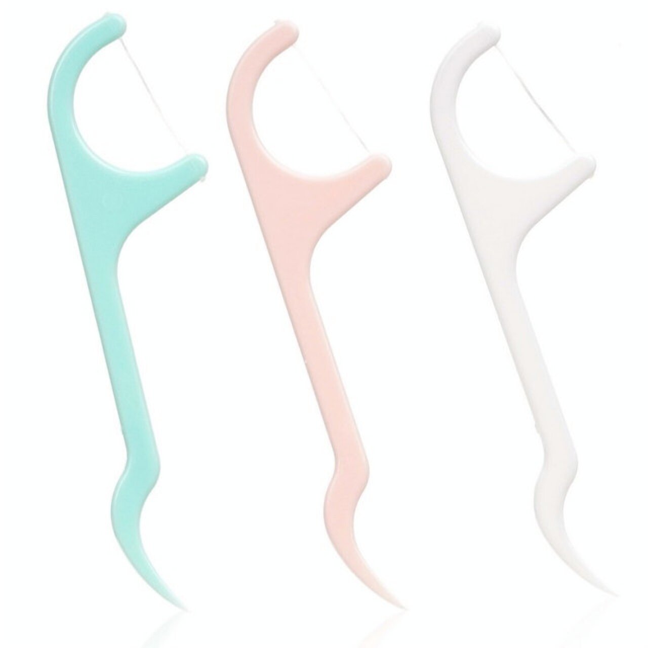 Зубочистки с нитью D.I.E.S. Микс 2 ваниль, дыня, мята 150шт.