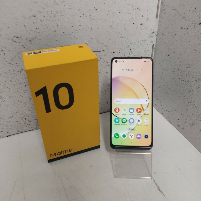 Смартфон realme 10 4/128 Черный