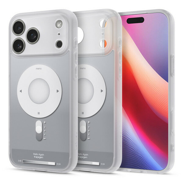 Чехол Spigen Ultra Hybrid Classic MagFit для iPhone 17 Pro (ACS10355) Silver