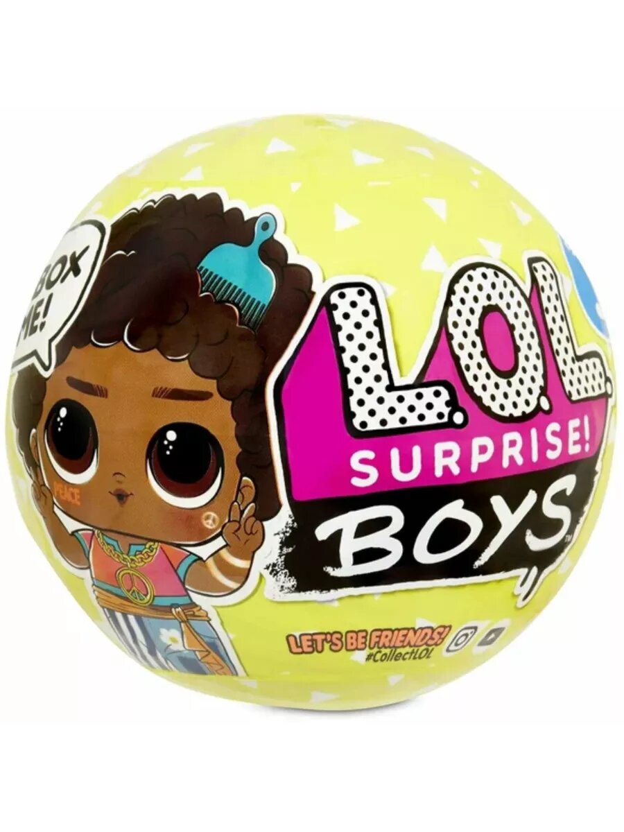 Кукла-сюрприз в шаре LOL Surprise - Boys Серия 3 мальчики лол 567011