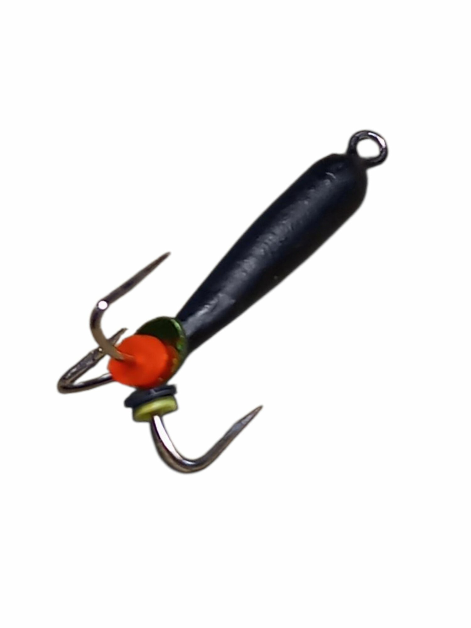 Мормышка вольфрамовая Wormix37 Чертик высокий черный d-2,5 0,9гр (120) (уп.1шт)