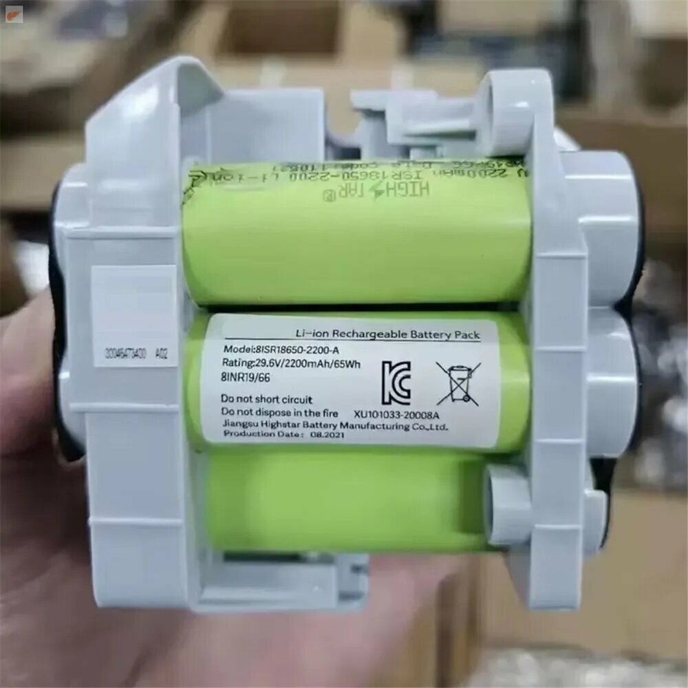 Аккумулятор 2200 мАч 29,6 В для ручного пылесоса Roidmi 8ISR18650-2200-A F8 F8E XCQ01RM