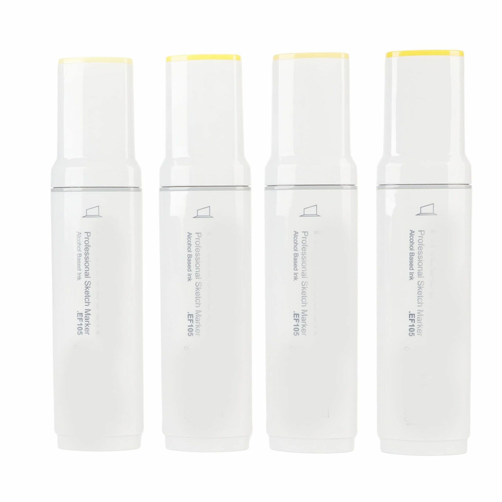 Маркеры с широким наконечником, желтая серия, спиртовые, для граффити, наружной живописи