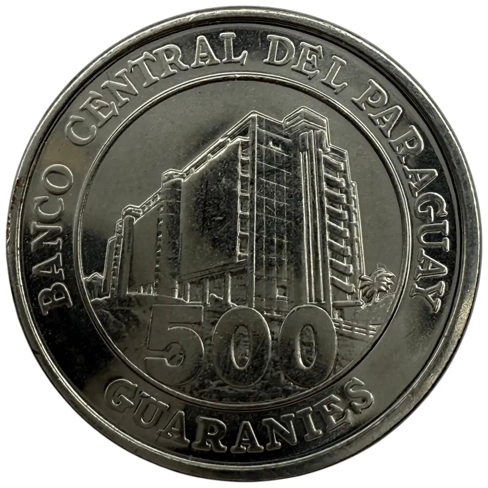 Парагвай 500 гуарани 2007 г.