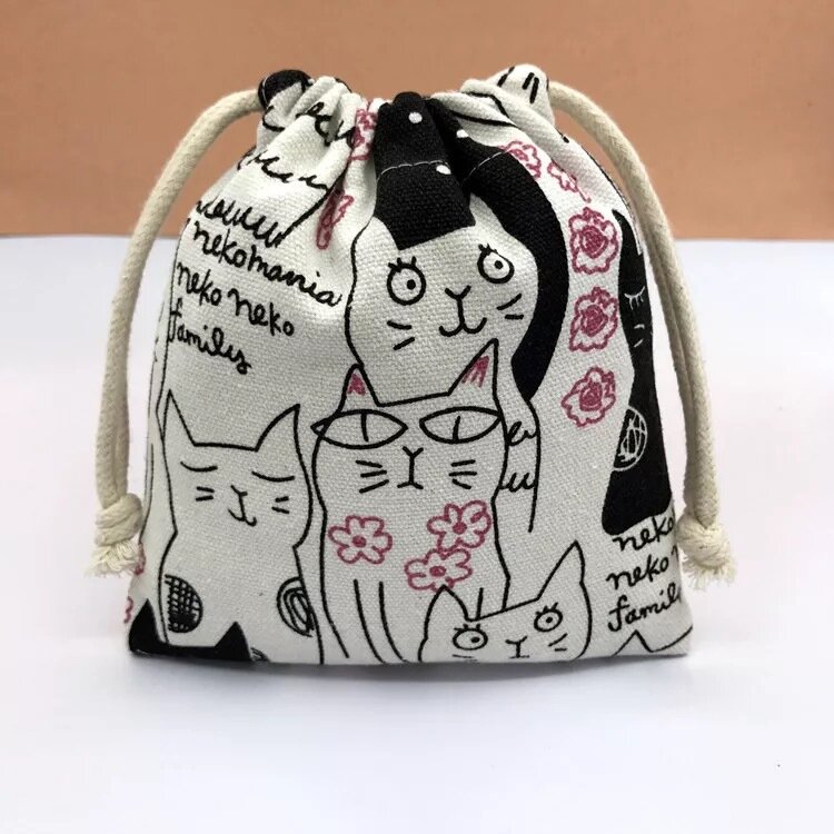 Miniso Кошелек для монет Дораэмон, караоке-цепочка, мягкий, компактный, портативный, милый мультяшный принт, креативный женский кошелек для монет.